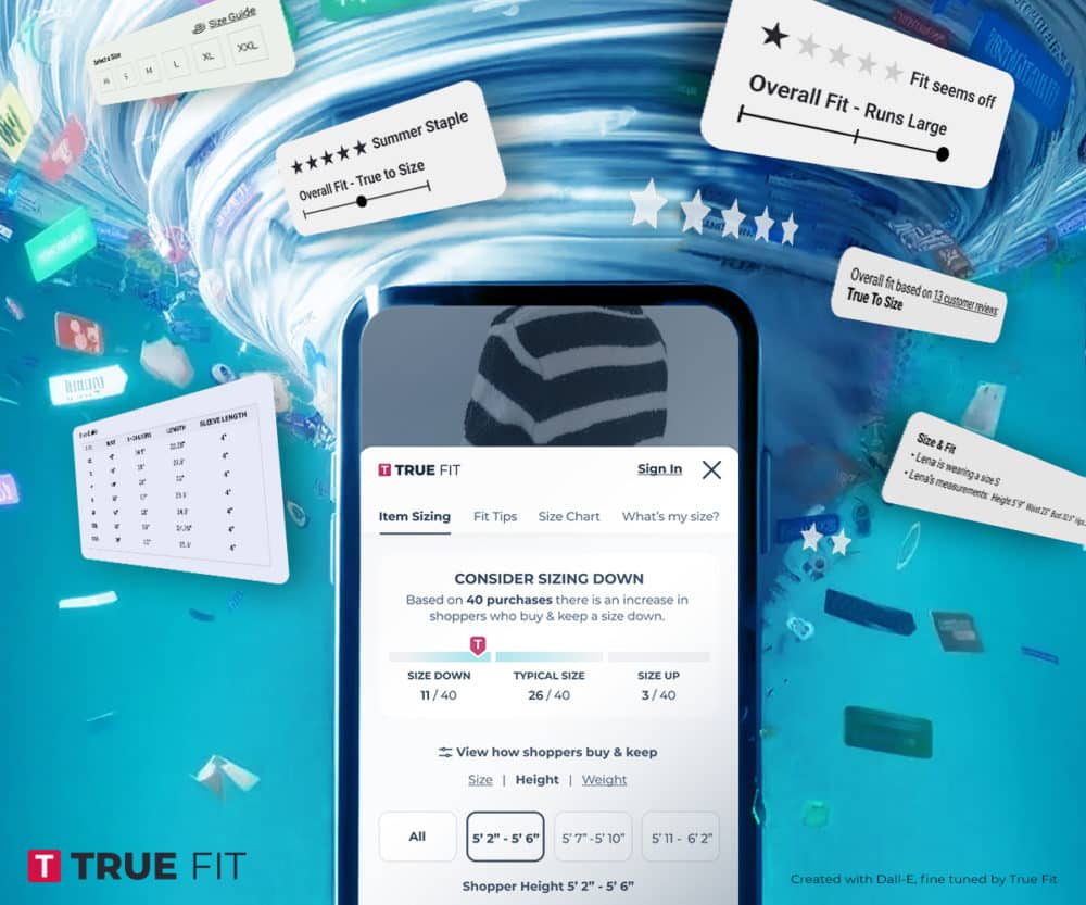 True Fit launches new Gen AI solution which synthesises all size & fit ...